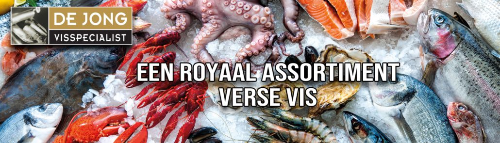 De Jong Visspecialist, de visspeciaalzaak in de regio Utrecht.